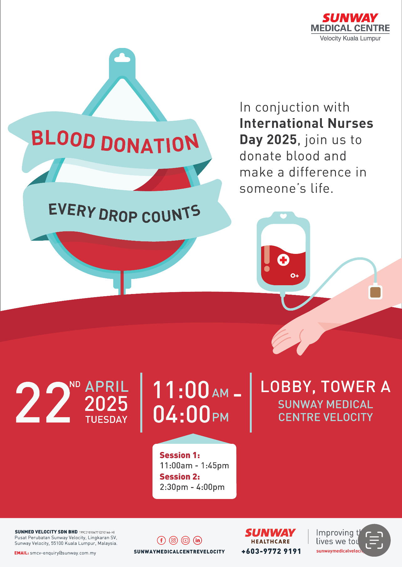 Blood Donation Drive: Every Drop Counts