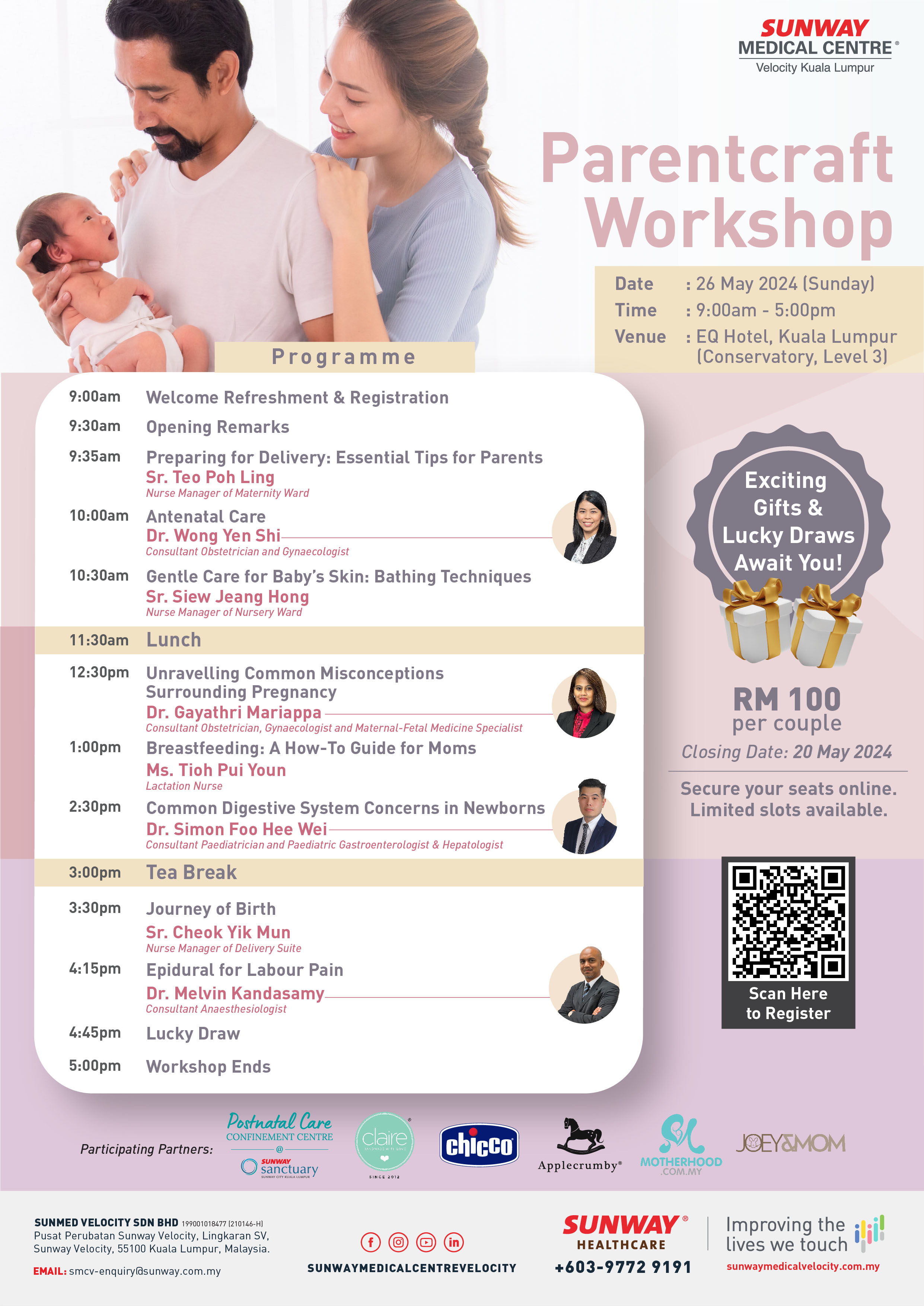 Parentcraft Workshop, 26 May 2024