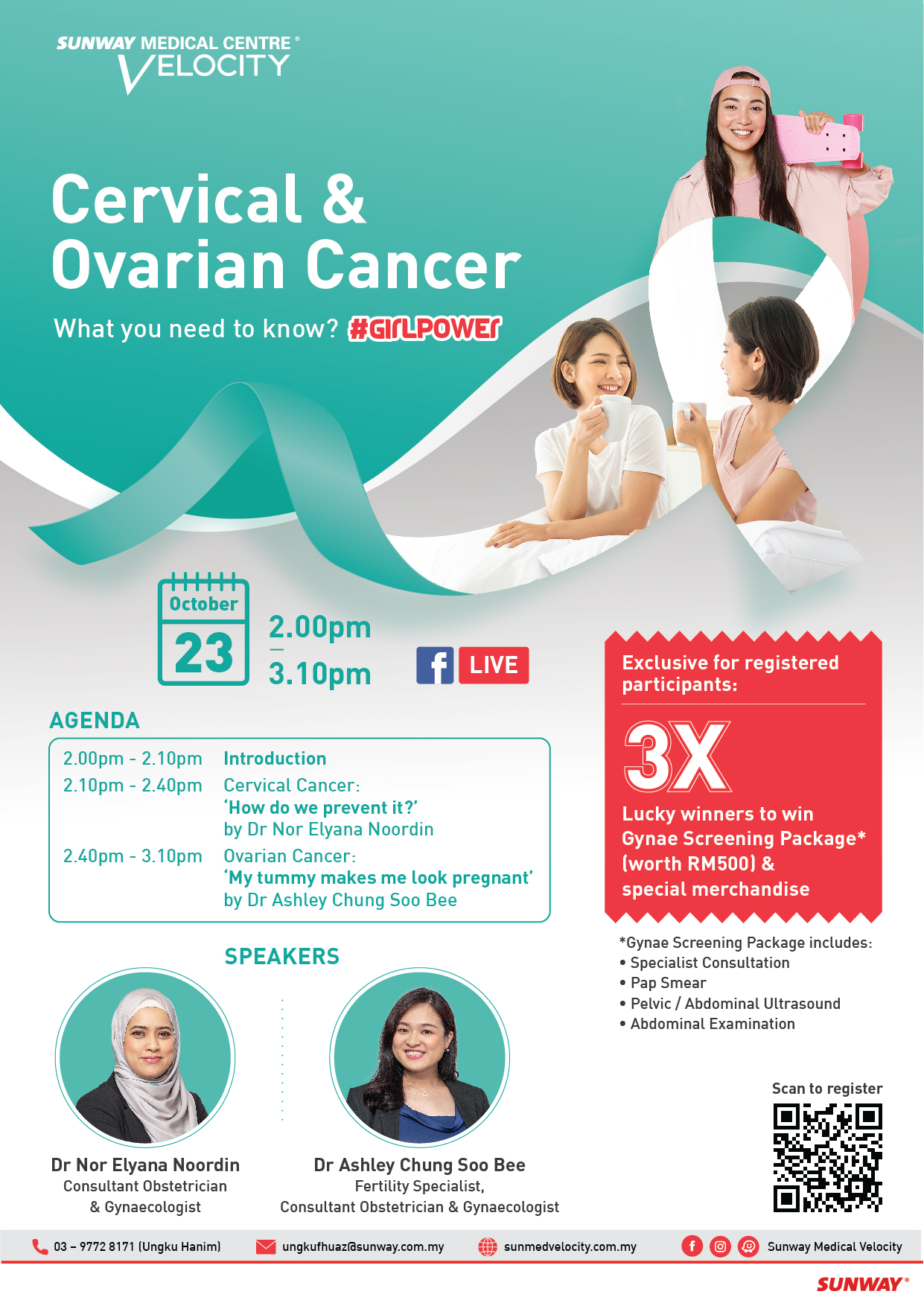 Cervical & Ovarian Cancer: What you need to know