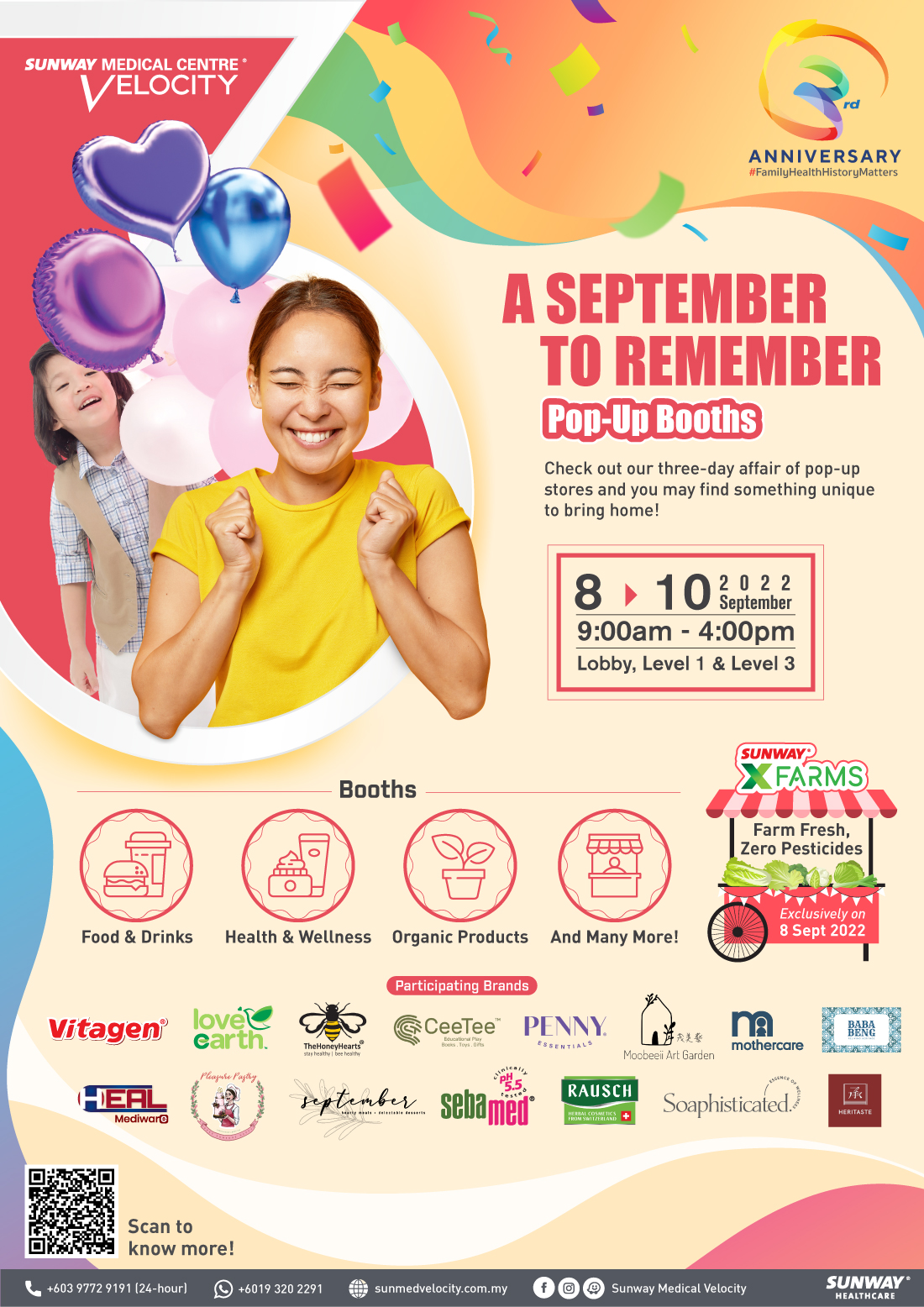 SMCV 3rd Anniversary Pop-Up Booths