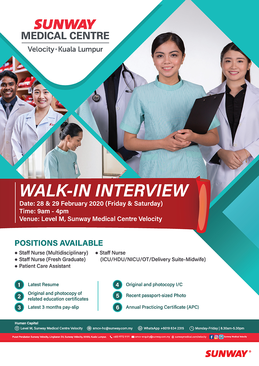 SMCV Walk-in Interview
