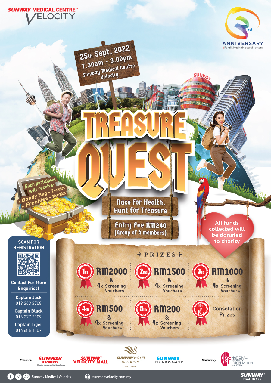Sunway Medical Centre Velocity Treasure Quest