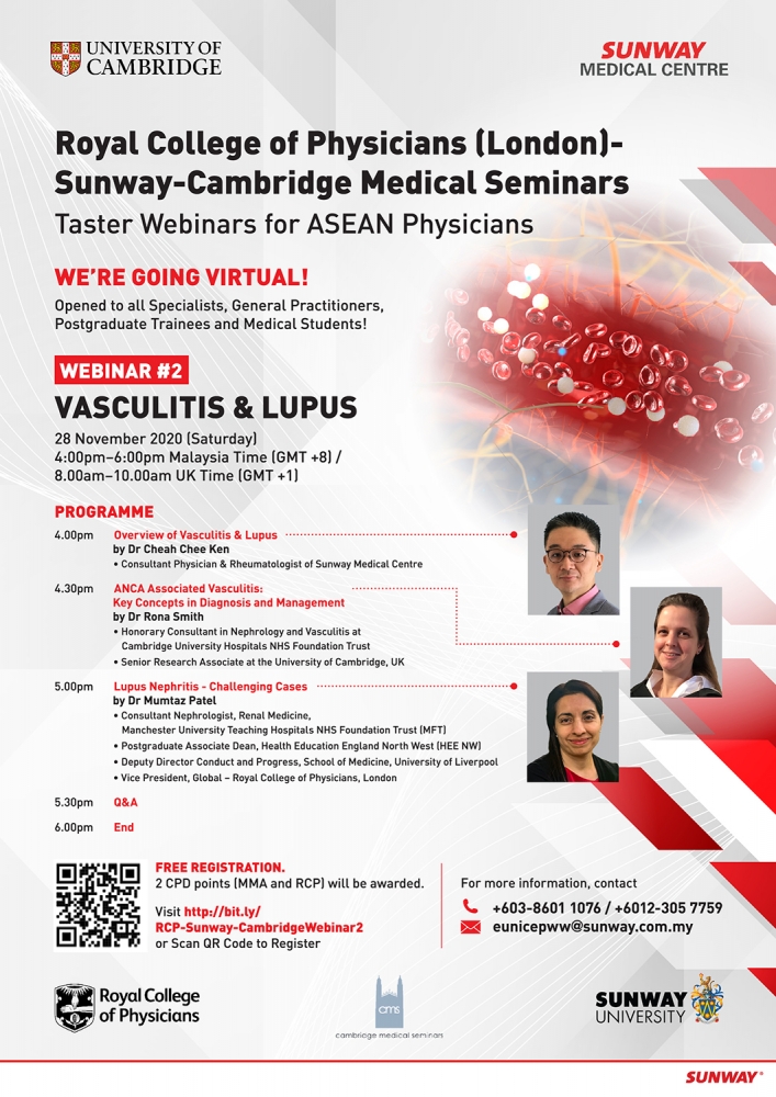 Royal College of Physicians (London) - Sunway - Cambridge Medical Seminars
