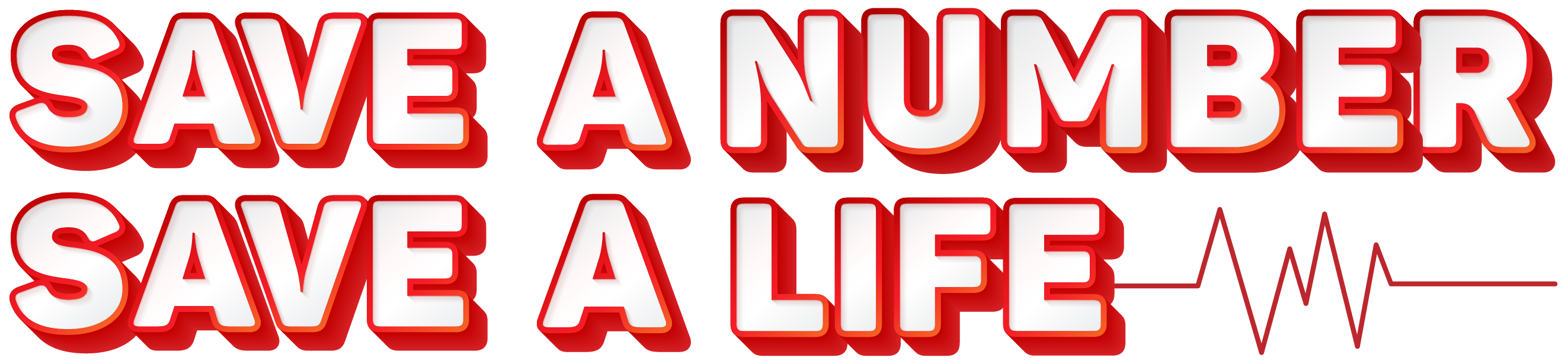 Save A Number, Save A Life